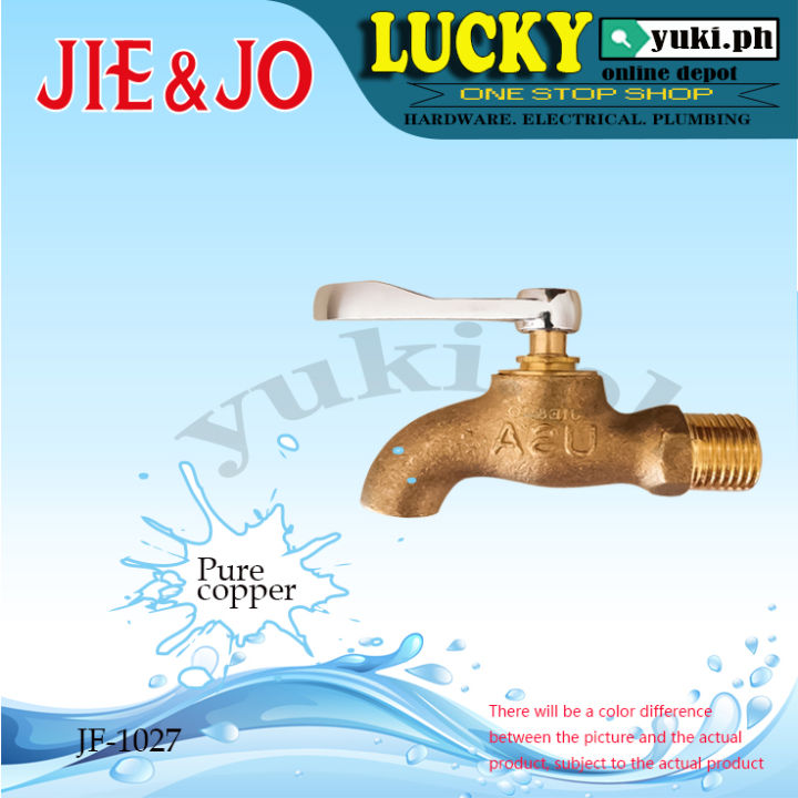JIE&JO JF-1027 All copper faucet outdoor washing machine mop faucet ...