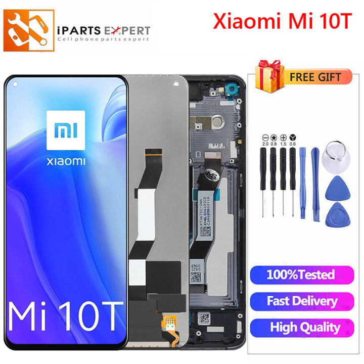 IPARTSEXPERT Original LCD For Xiaomi Mi 10T Pro 5G LCD Touch Screen Replacement LCD For Xiaomi ...