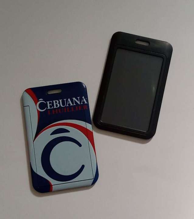 New Cebuana bank Card Case ID Holder for school and office use Id badge ...