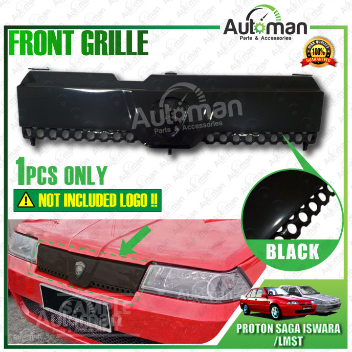 Proton Saga Iswara LMST 2004 Front Grille Depan Salong Hitam | Lazada