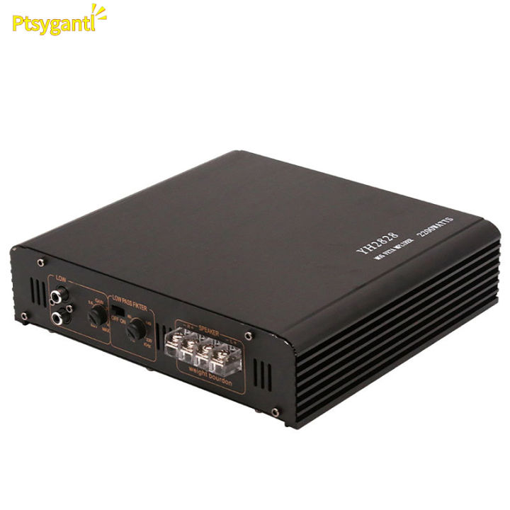 Ptsygantl 2 Channel Car Stereo Amplifier 12V 2x100W High Power Dual ...