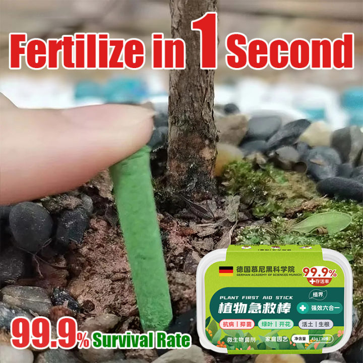 German Plants Fertilizer Stick 6 In 1 Garden Soil Fertilizers For ...