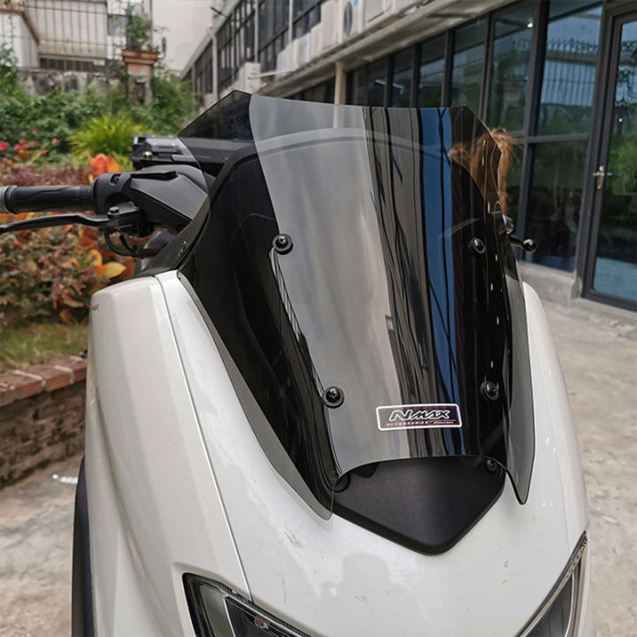 YAMAHA NMAX155 Windshield，Modified Motorcycle Front Windscreen For ...