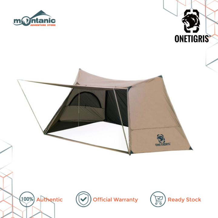 OneTigris® SOLO HOMESTEAD Camping Tent - Waterproof Single Shelter Tarp ...