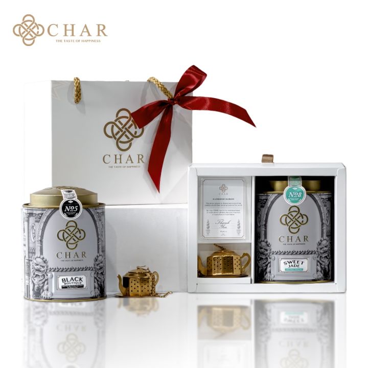 CHAR Premium Box Set (Tea Blends x1) | ชุดของขวัญ Gift Set | Lazada.co.th