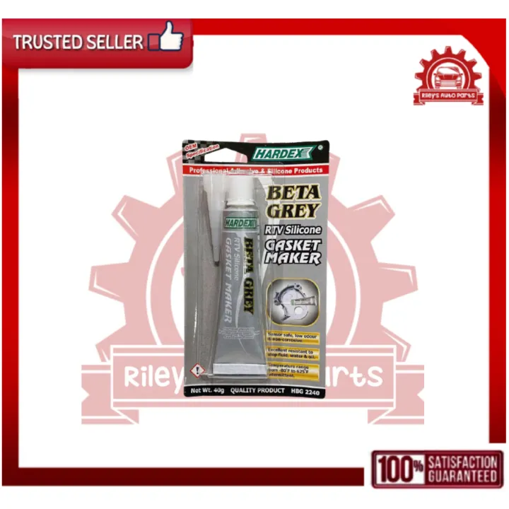 HARDEX BETA GREY RTV SILICONE GASKET MAKER 40g | Lazada PH