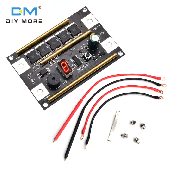 diymore Portable 12V 18650 Lithium Battery 5MOS Spot Welder Motherboard ...