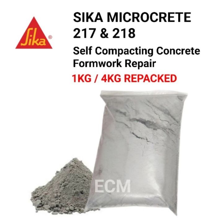 SIKA MICROCRETE 217 & 218 (4KG & 1KG REPACKED) SELF-COMPACTING CONCRETE ...