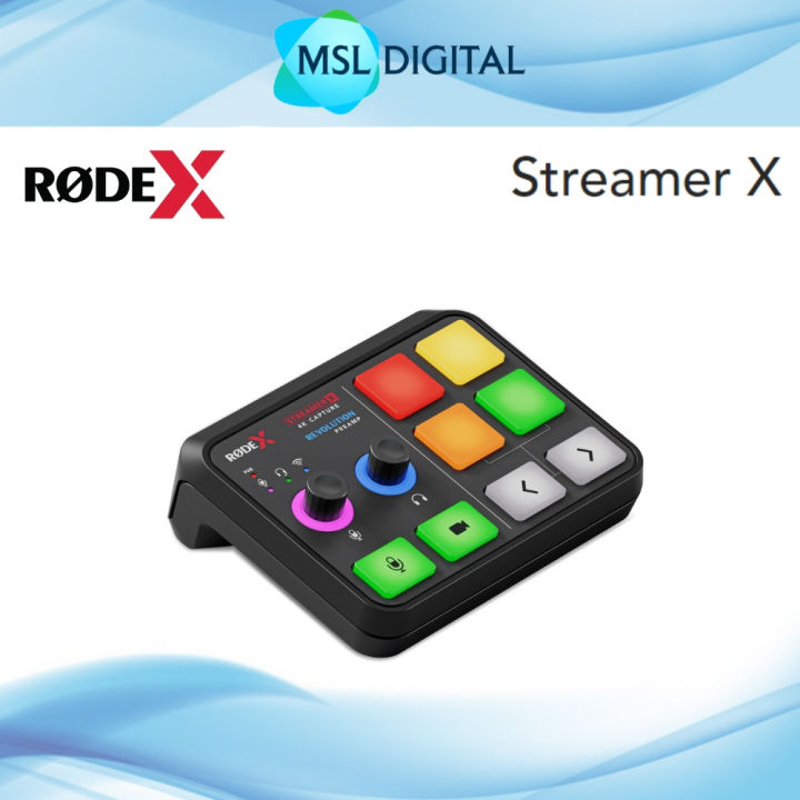 RODE X Streamer X | Audio Interface and Video Streaming Console | Lazada
