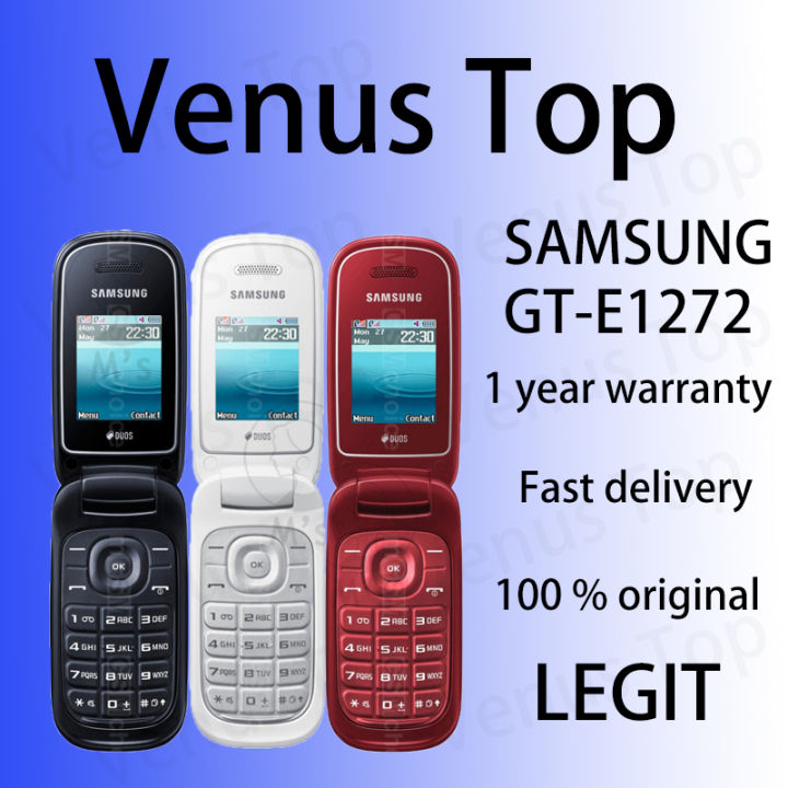 Samsung GT E1272 Original Keypad Phone mobile Dual Sim MP3 FM Radio ...