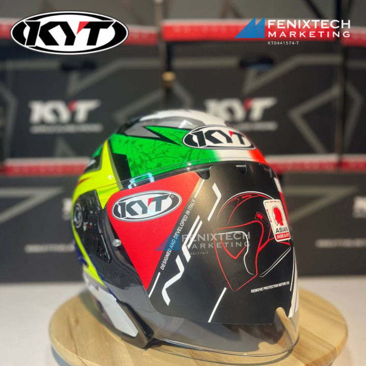 KYT Helmet - NFJ Dalla Porta Replica 100%original | Lazada