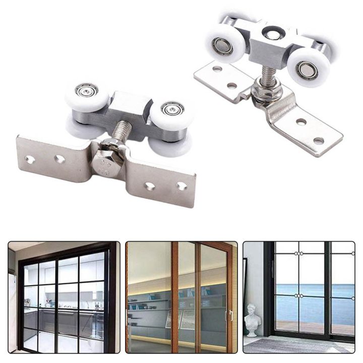 Mute Door Track Push And Pull Sliding Door Stainless Steel Fold Hanging ...