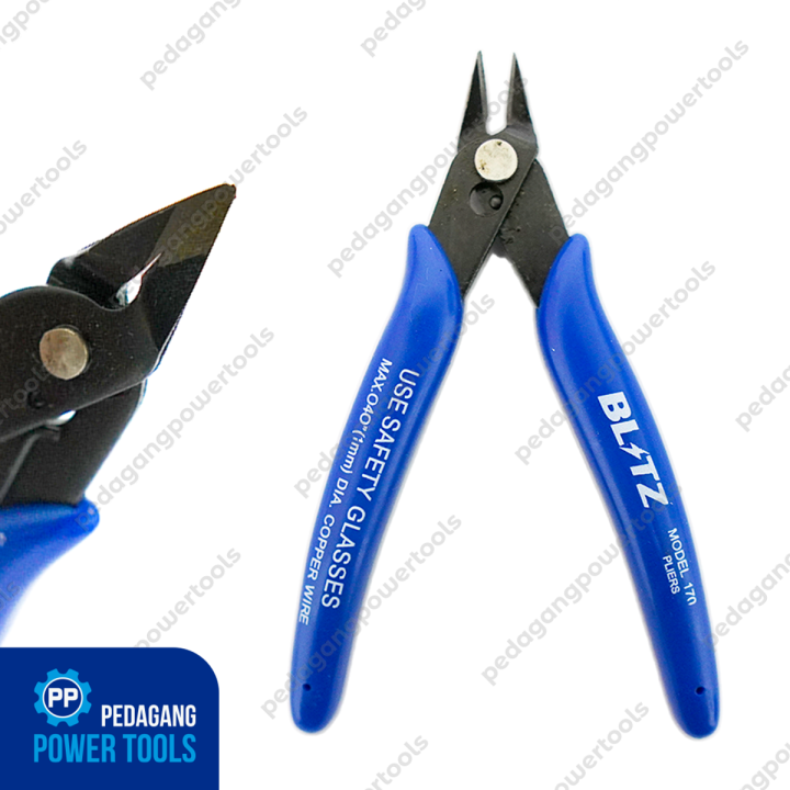BLITZ TANG POTONG KAWAT MINI KABEL ELEKTRONIK CUTTER WIRE NIPPER 170 ...