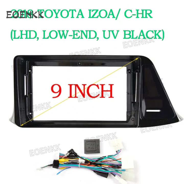 9 inch car big screen facia plate 2din android head unit dash board ...