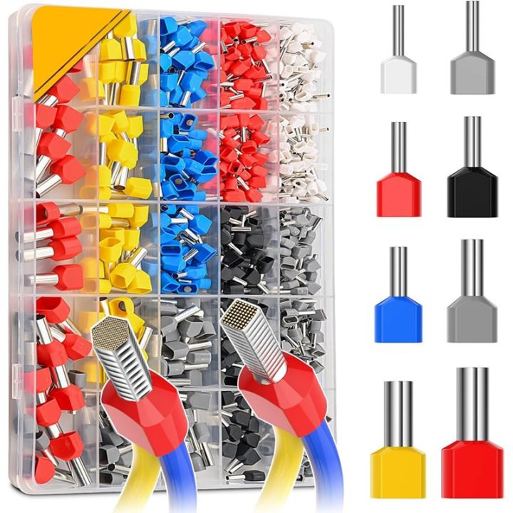 Double Twin Wire End Ferrules Set 600pcs Double Wire End Ferrules ...
