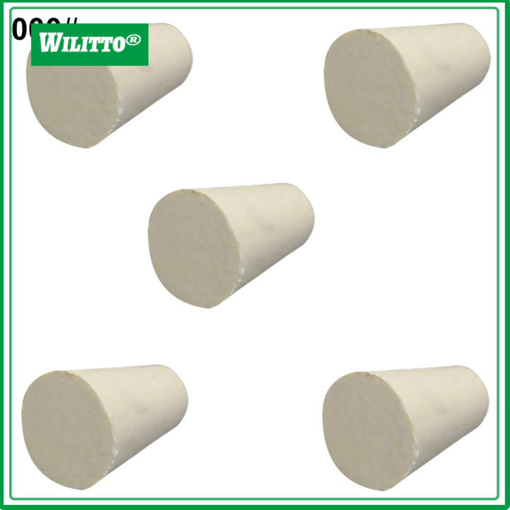 5Pcs Solid Rubber Stoppers Plug Bungs Laboratory Bottle Tube Sealed Lid ...
