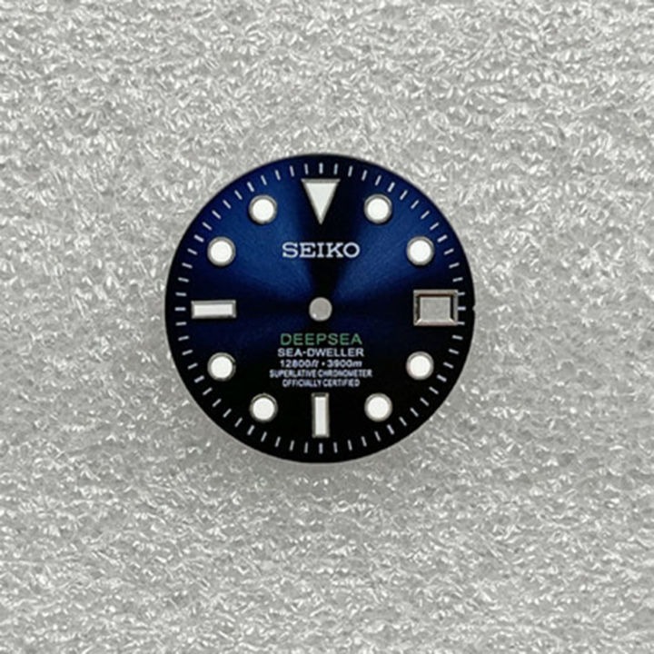 28.5MM Sunray Watch Dial Super Strong C3 Luminous Watch Dial for NH35 ...