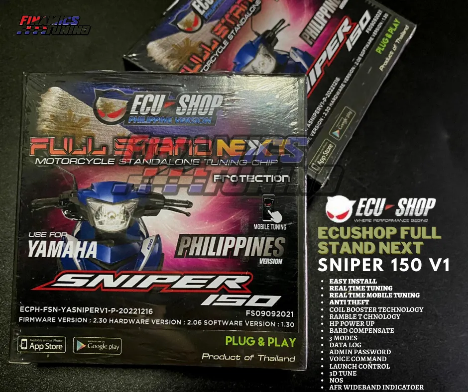 ECUSHOP FULL STAND NEXT FOR RAIDER 150 FI SNIPER V1 SNIPER V2 SNIPER ...