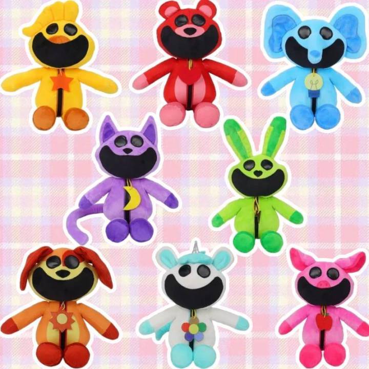 Malay Spot 30cm Smiling Critters Plush Toy Smiling Critters Cat Nap ...