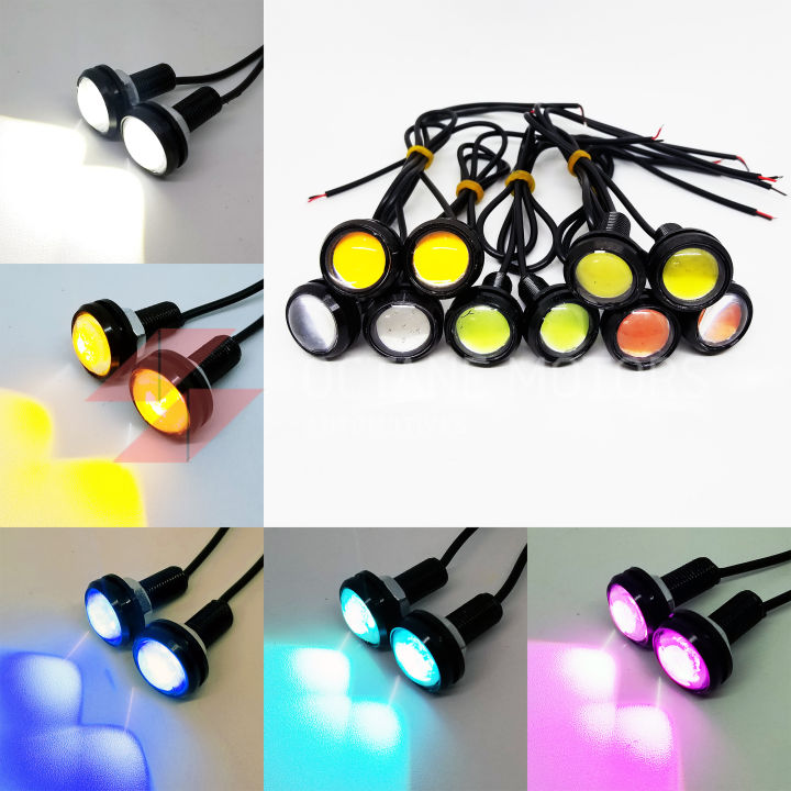 (1 PCS) LED EAGLE EYE MODEL BAUT DRL MATA ELANG LUXEON LED SUPERBRIGHT ...