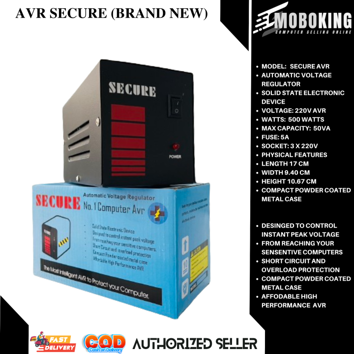 Secure AVR High Performance 220V Computer AVR desktop laptop | Lazada PH