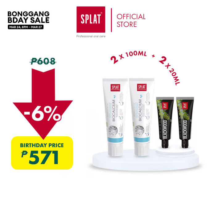 SPLAT Professional Series Biocalcium Toothpaste (100ML) | Lazada PH