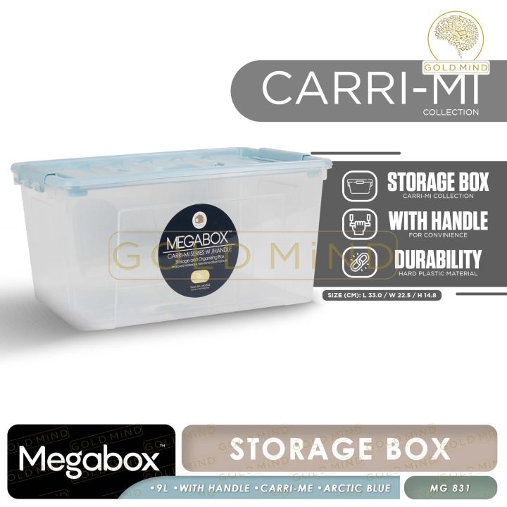 Megabox CARRI-MI 5L & 9L Storage Box | Lazada PH