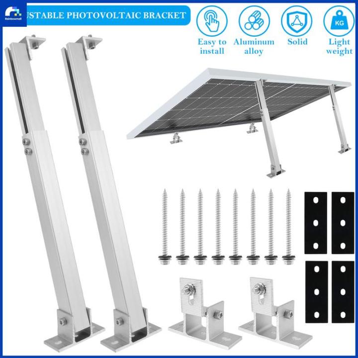 Solar Panel Tilt Bracket Solar Panel Mount Support Adjustable Solar ...