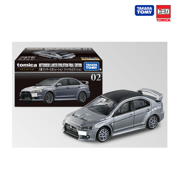 Takara Tomy โทมิก้า โมเดลรถ Tomica Premium 02 Mitsubishi Lancer ...