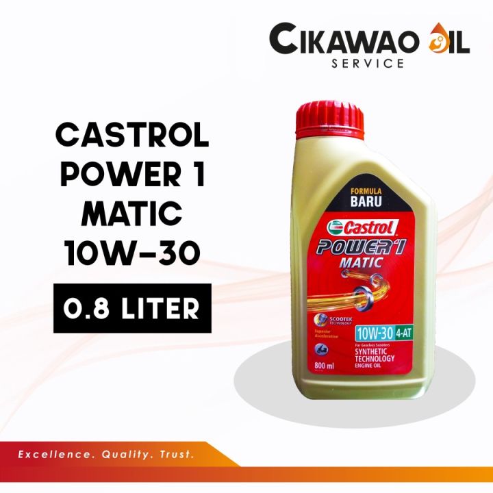 Castrol Power 1 Matic 10W-30 0,8L | Lazada Indonesia