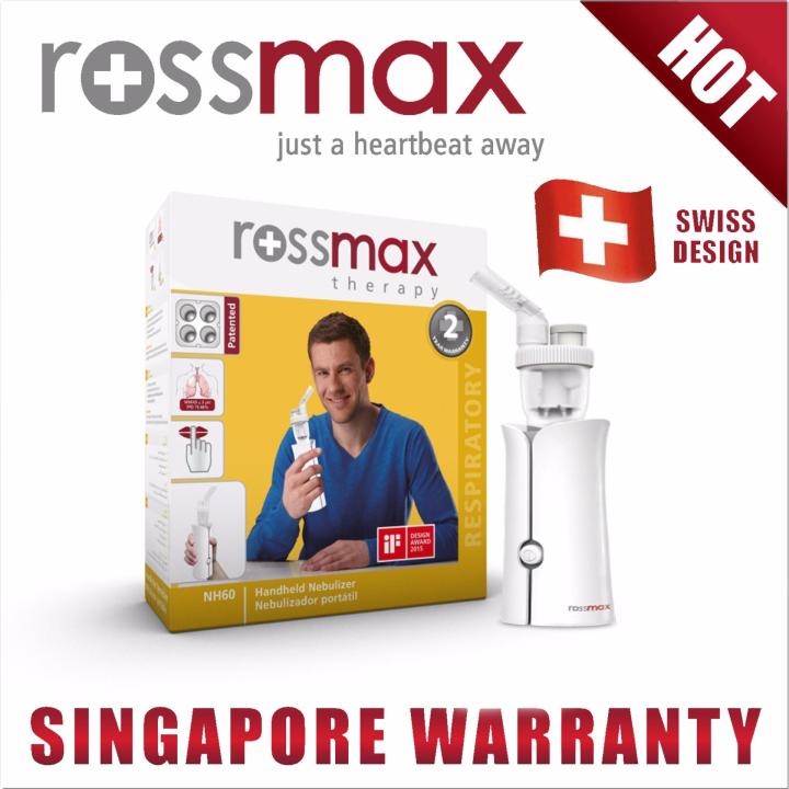 ROSSMAX Nebulizer NH60 Handheld Piston Nebulizer Respiratory Diseases ...