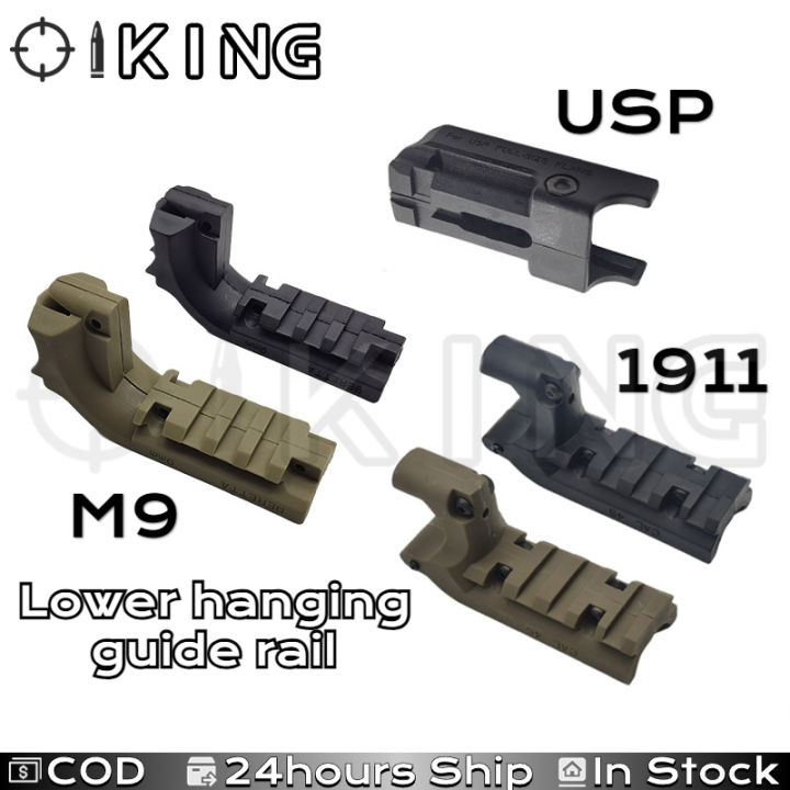 Oiking Tactical Conversion Rail Base for M9/M1911/USP 20MM Tactical ...