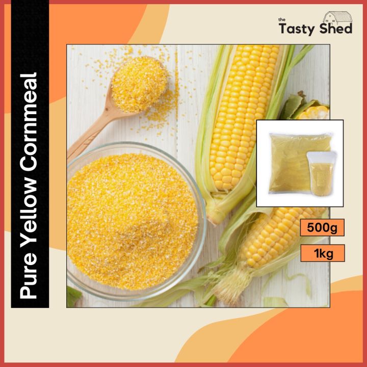 Pure Yellow Cornmeal/ Corn Meal (500g/1kg) | Lazada PH