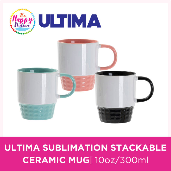 ULTIMA | Sublimation Stackable Inner & Handle Color Mug, 10oz/300ml ...
