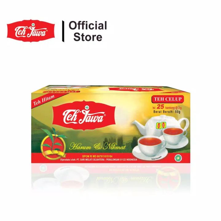 Teh Jawa Black Tea/Teh Hitam Celup isi 25 | Lazada Indonesia