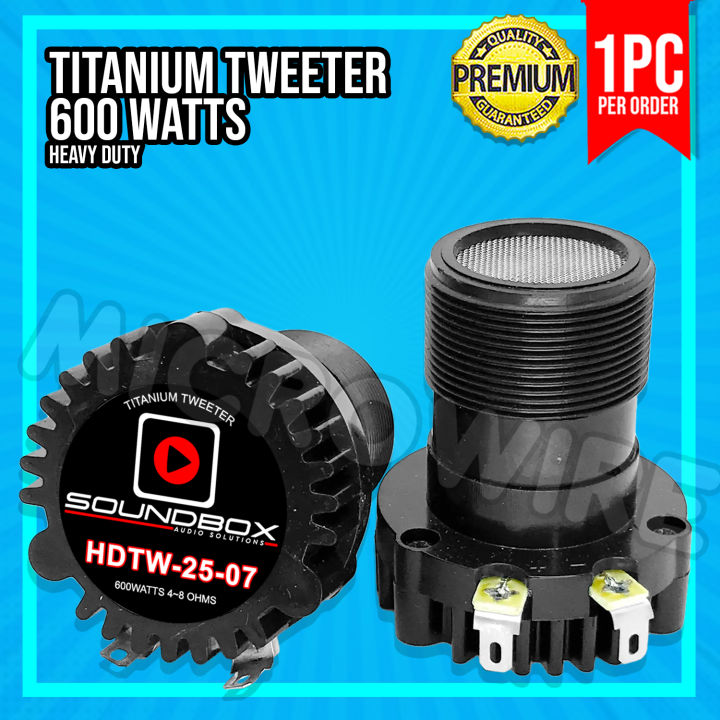 TITANIUM TWEETER 600W HEAVY DUTY | Lazada PH
