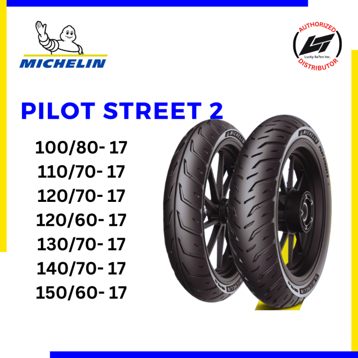 Michelin Pilot Street 2 Tires Rim 17 BigBike | Lazada PH