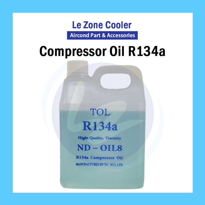R134 R134a Compressor Oil ND-Oil 8 Car Refrigerator Kereta Peti Ais ...