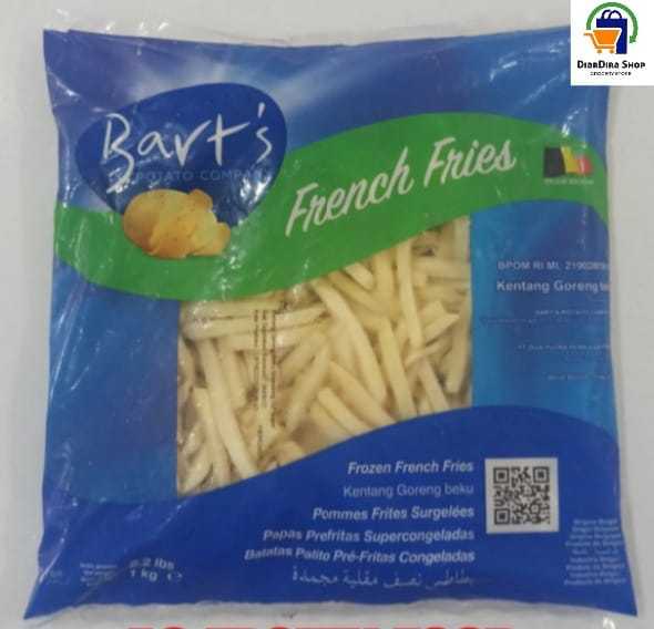 KENTANG BART - FRENCH FRIES - KENTANG GORENG 1 KG | Lazada Indonesia
