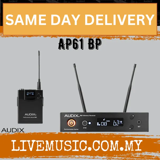 AUDIX AP61 BP Wireless Microphone System ( AP61-BP / AP61BP ) | Lazada