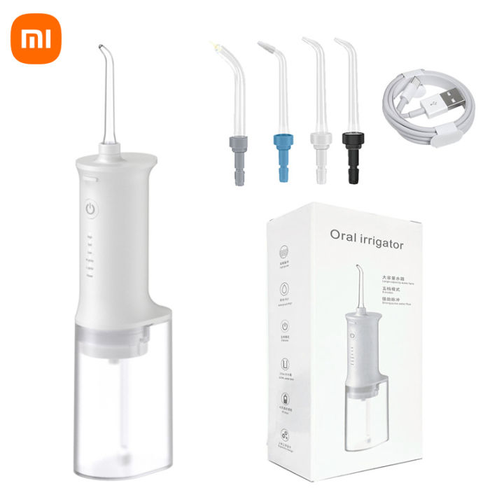 XIAOMI Smart Electric Oral Irrigator IPX7 Waterfroof Dental Water Jet ...