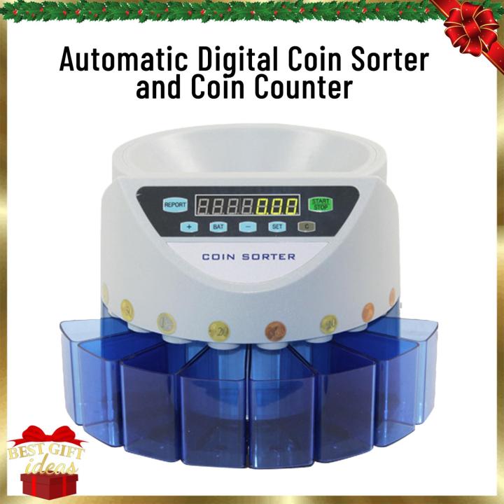 Automatic Digital Coin Sorter and Coin Counter Sorting Machine | Lazada PH