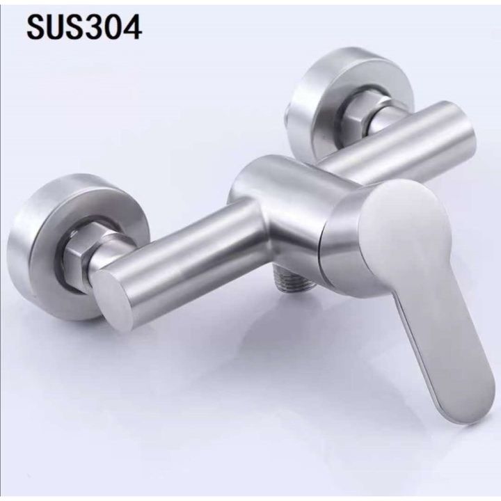 Shower mixing valve 304 stainless steel shower faucet hot and cold ...