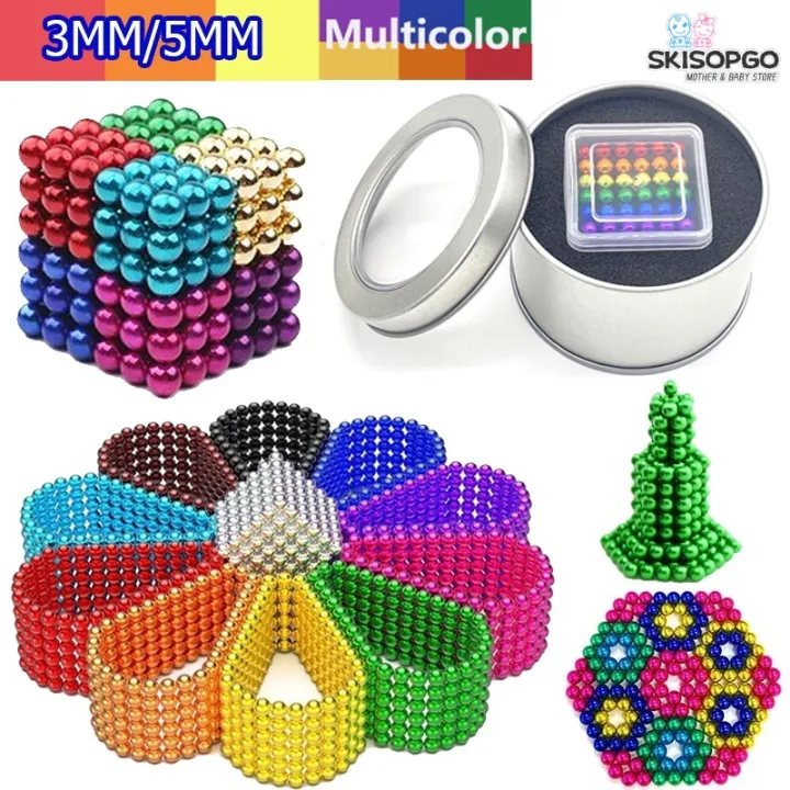 SKISOPGO พร้อมส่ง ของเล่นเสริมพัฒนาสำหรับเด็ก ของเล่นแม่เหล็ก ลูกปัด ...