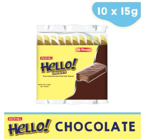 Jack N' Jill Hello! Coated Chocolate (10 X 15G) | Lazada PH