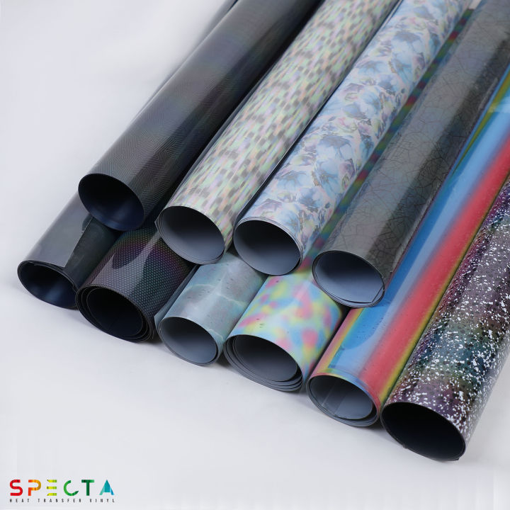 SPECTAFLEX POLYFLEX PU KOREA REFLECTIVE HOLOGRAPHIC ORIGINAL HTV VINYL ...