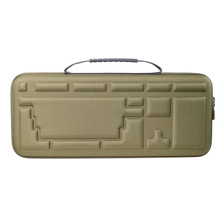 Full Size Mechanical Keyboards Carrying Case With Mesh Accessory Pocket ...
