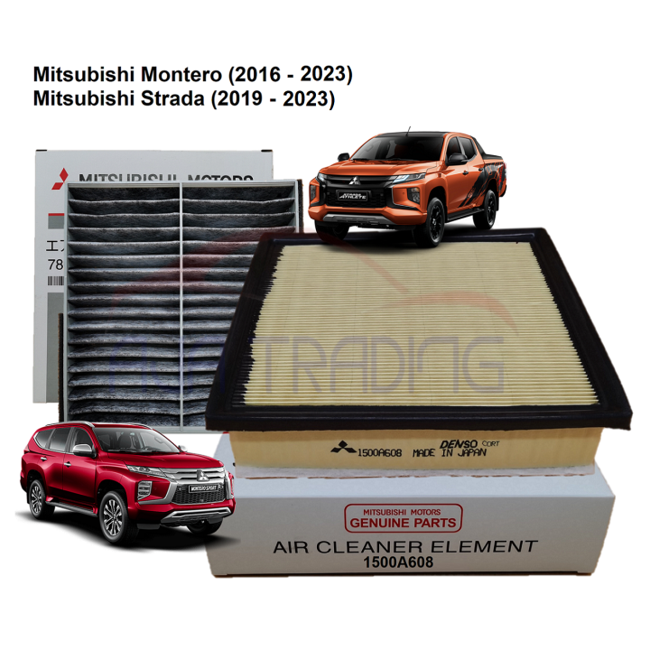 Combo Air Filter and Cabin Filter for Mitsubishi Montero Gen3 (2016 ...