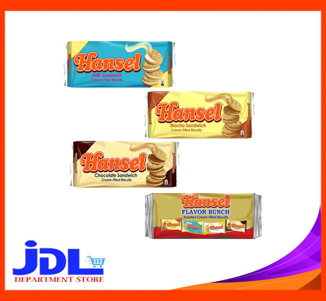 JDL HANSEL CREAM-FILLED BISCUIT (10 PCS PER 1PACK) | Lazada PH