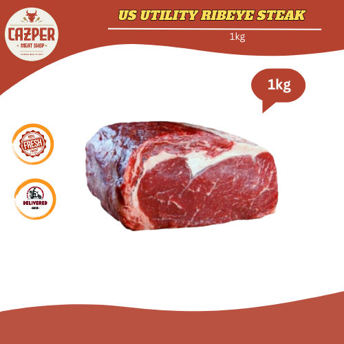 Cazper Meat US Utility Ribeye Steak (1kg) | Lazada PH